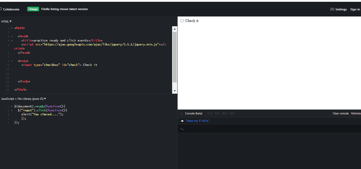 Display Text When Checkbox Is Checked In JavaScript Delft Stack